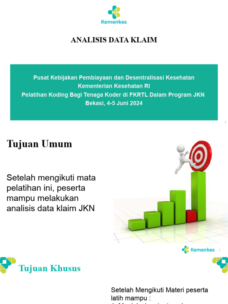 Analisis Data Klaim JKN dan Tujuannya | PDF | Komputer