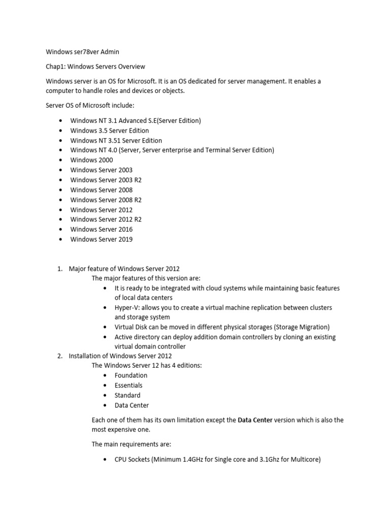 Windows Server Admin | PDF | Active Directory | Group Policy
