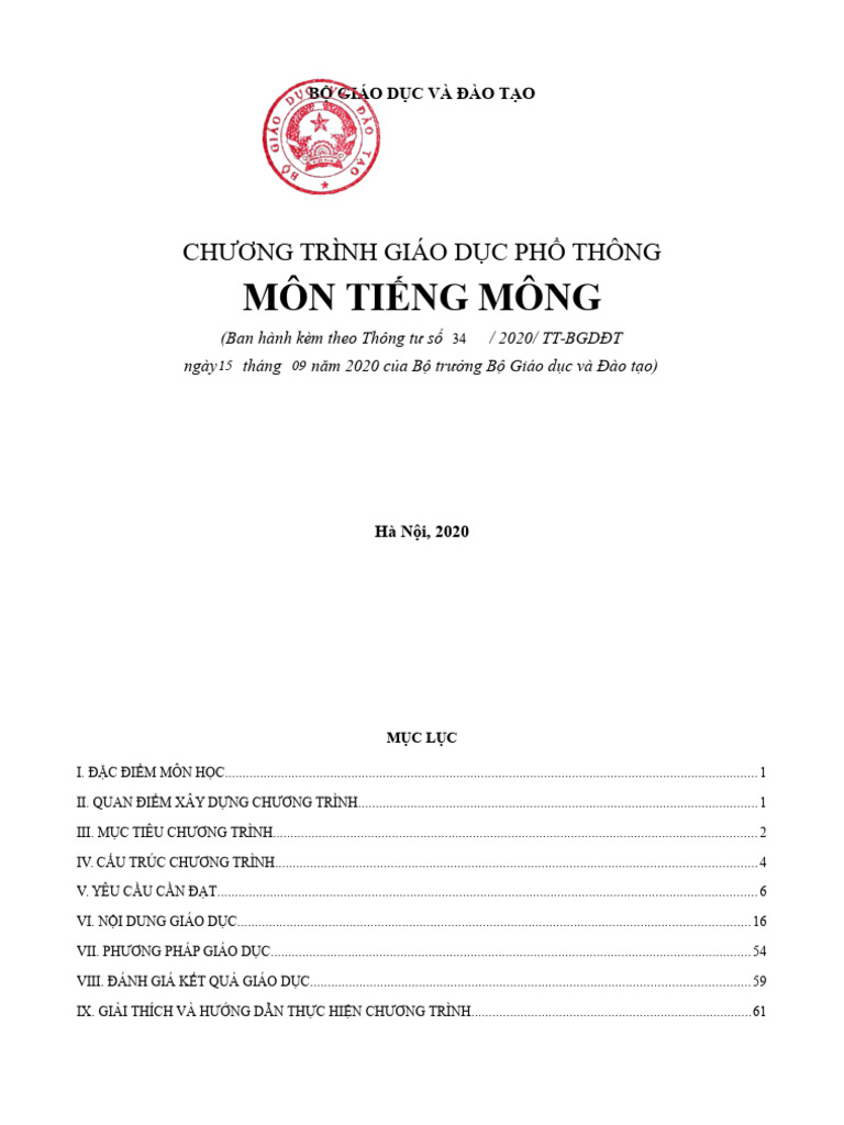 CT Tieng Mong | PDF
