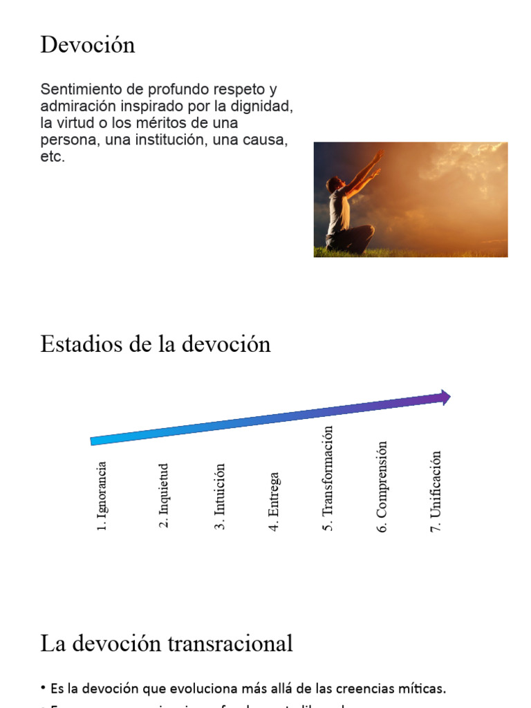Etapas y Prácticas de la Devoción | PDF | Meditación | Amor