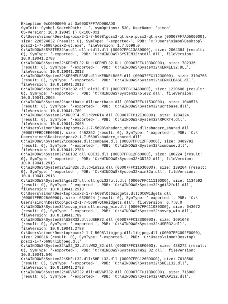 Crash 2024 04 20 02 13 10 266 | PDF | Microsoft Software | Ibm Pc ...