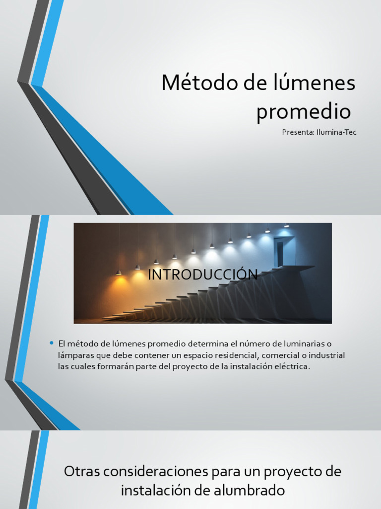 Método de Lúmenes Promedio-1 | PDF