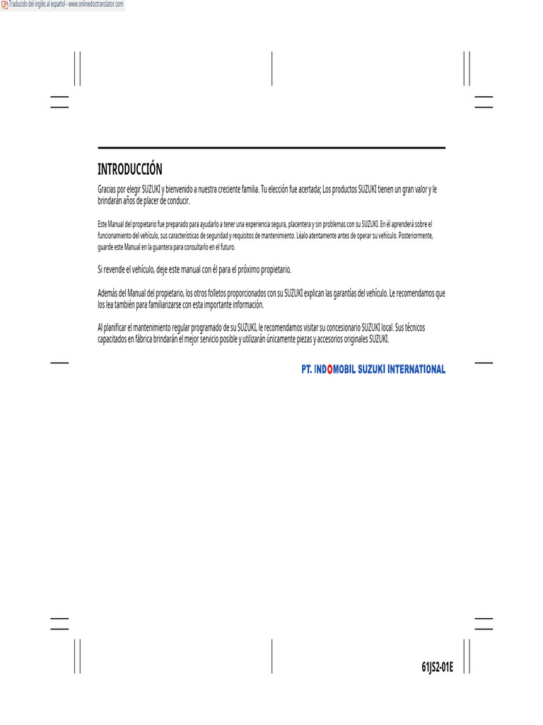 Suzuki Apv Manual Es | PDF | Cambiar | Gasolina