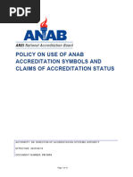 LA SR03 - Requirements On The Use of PAB Laboratory Inspection Body and ...