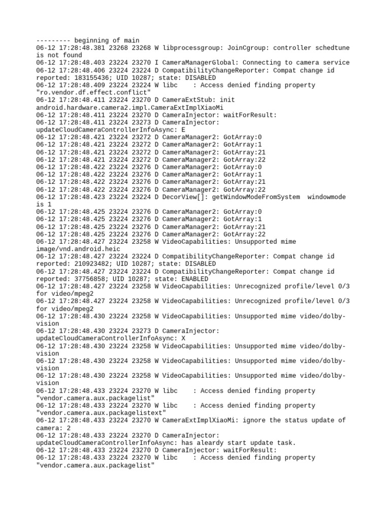 Log Cat 1718188128372 | PDF | Computing | Software