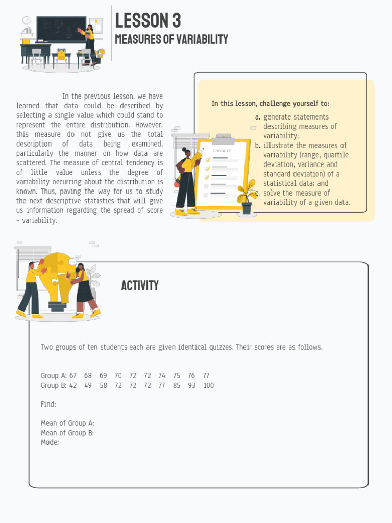 GE 4 MODULE 4 LESSON 3 4 and 5 1 | PDF | Normal Distribution ...