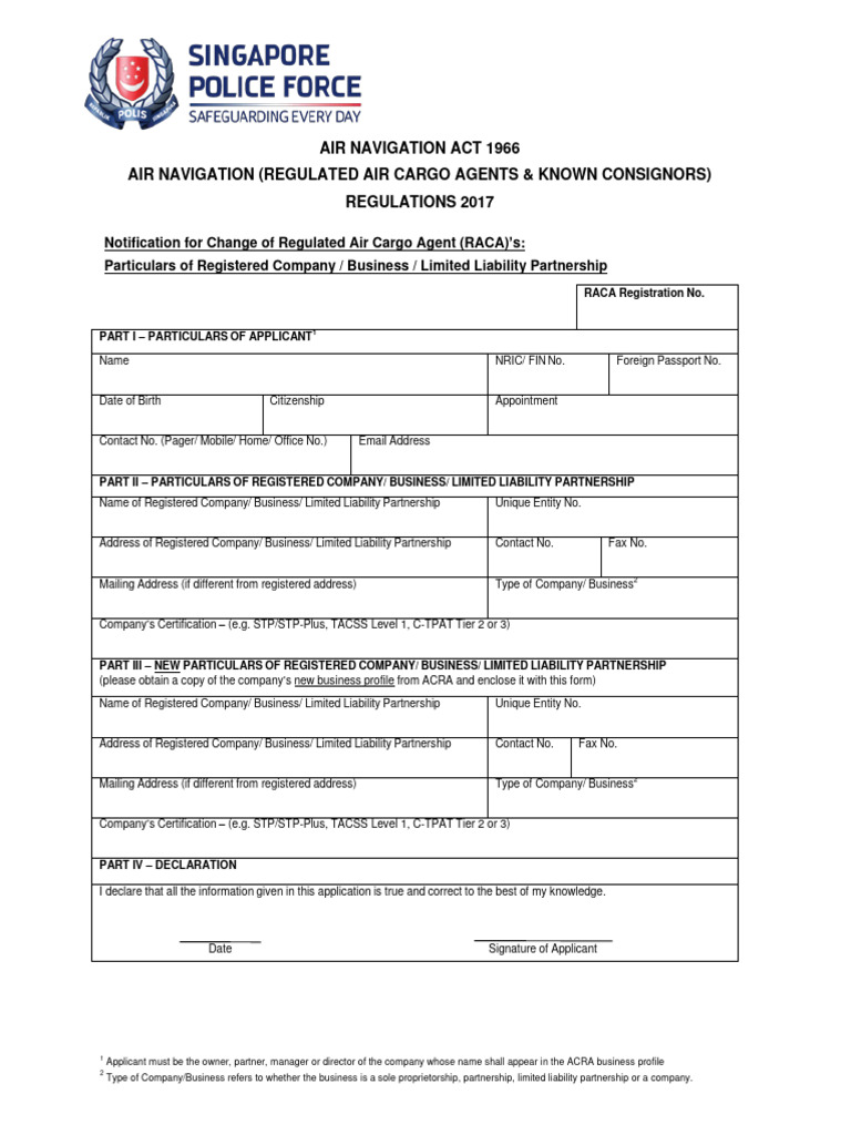 Change of Acra Details | PDF | Partnership | Business