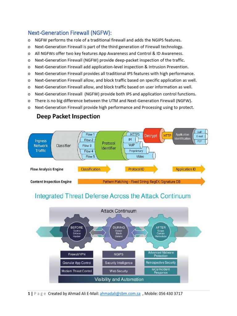 06-Next Generation Firewalls | PDF | Firewall (Computing) | Computer ...