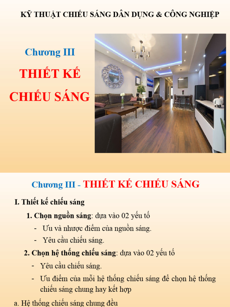 Ktcs 3 Chieu Sang Trong Nha | PDF