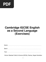 Igcse Formal Letter Writing Samples | PDF | Career & Growth | Language ...