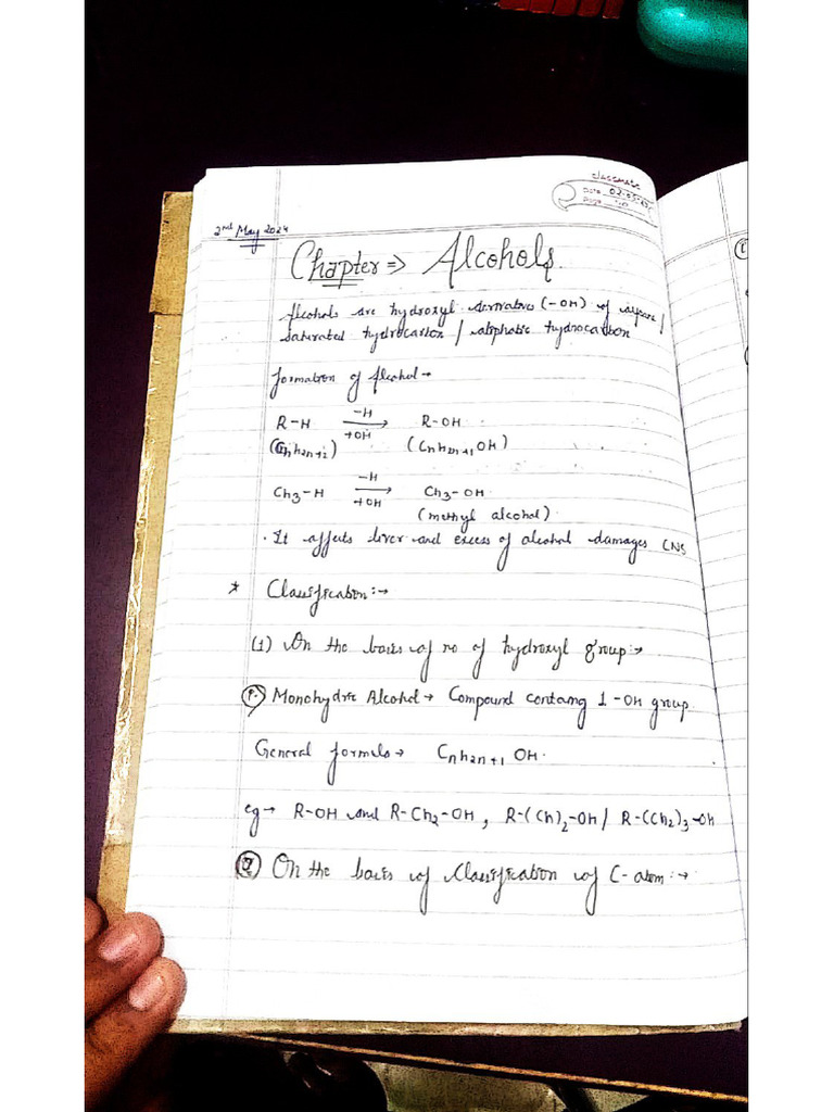 Chemistry - Alcohol | PDF