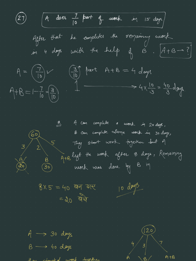 time and work 2 | PDF