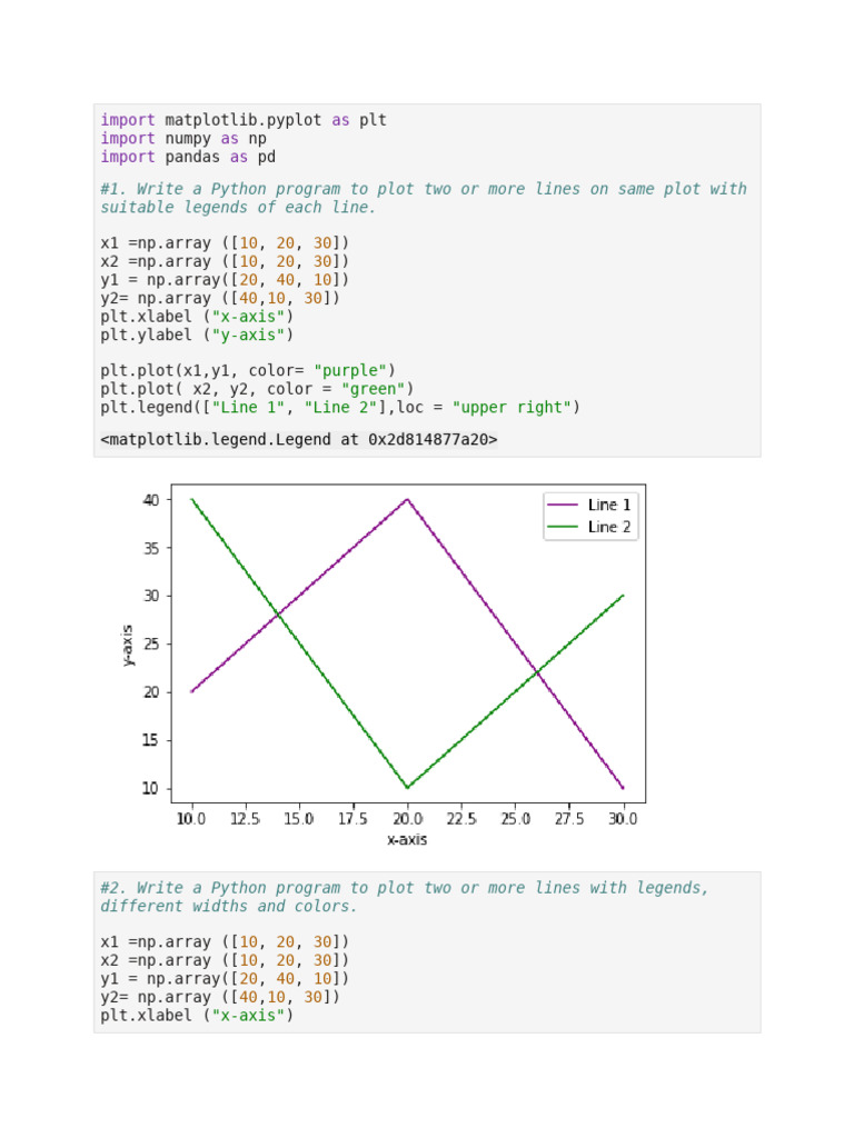 ML#03 - Matplotlib | PDF | Programming Paradigms | Software Engineering ML#03 - Matplotlib | PDF | Programming Paradigms | Software Engineering