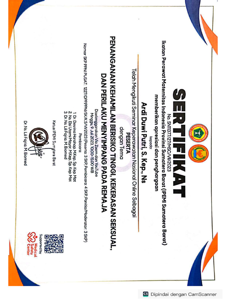 Penanganan Kehamilan Beresiko Tinggi, Kekerasan Seksual, Dan Perilaku Menyimpang - Compressed ...