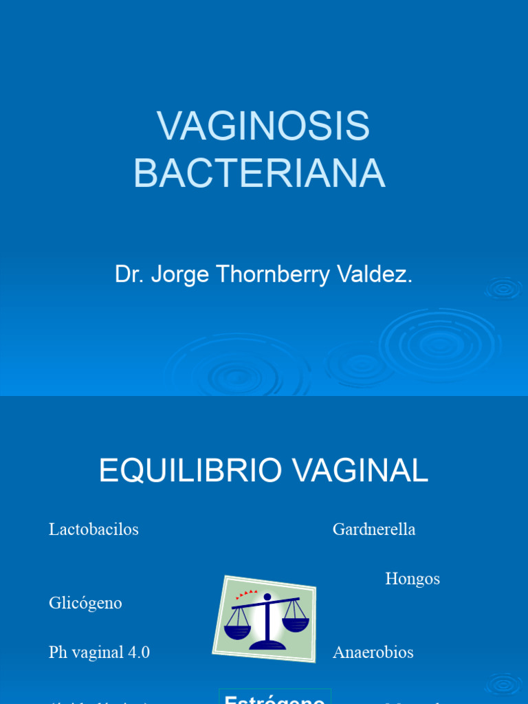 Vaginosis Bacteriana 2017 | PDF | Especialidades Medicas | Medicina CLINICA