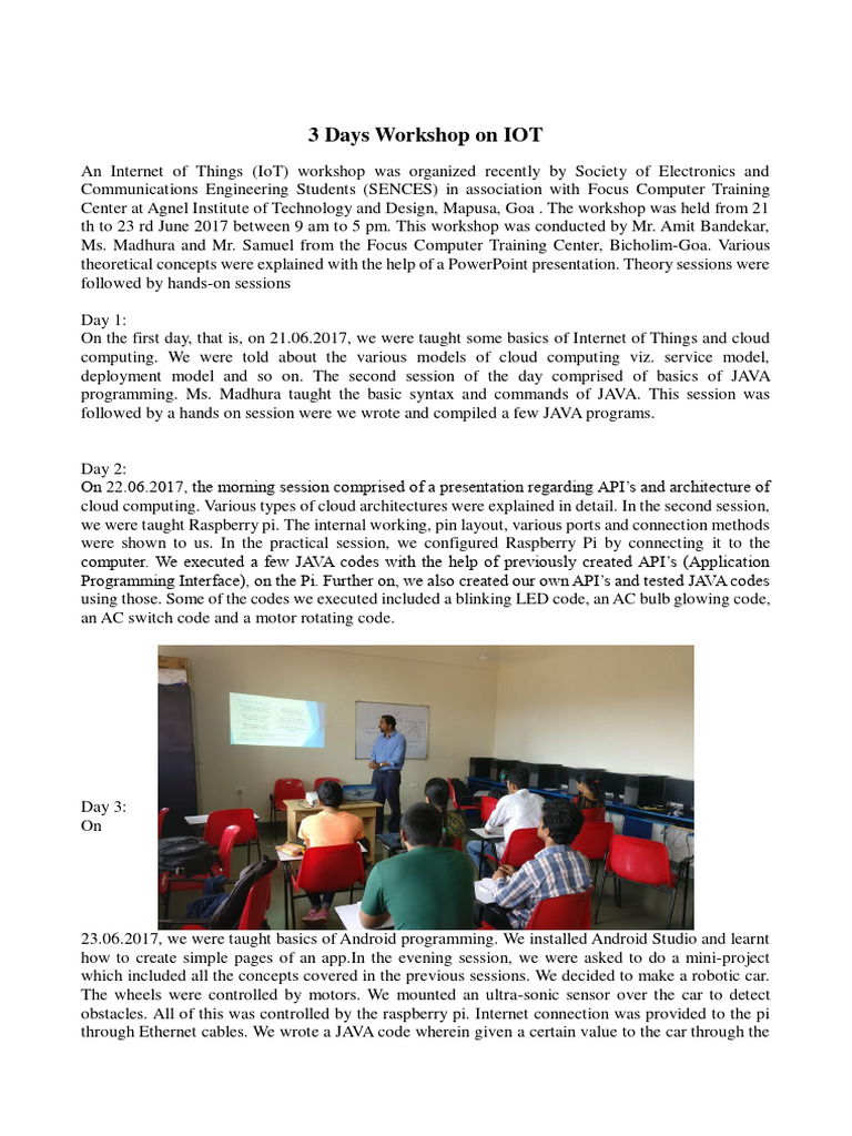 Sences 17 18 Report | PDF | Microcontroller | Embedded System