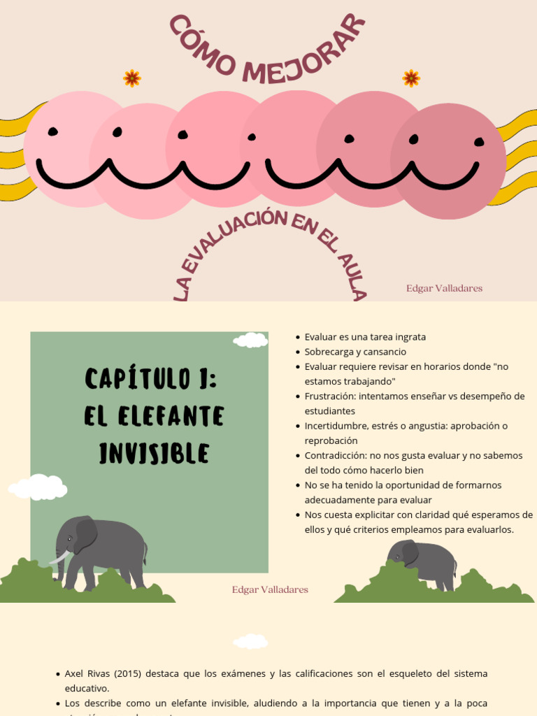 _¿Cómo mejorar la evaluación en el aula (1) | PDF | Evaluación ...