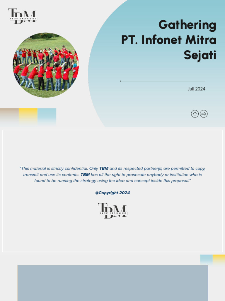 [TBM] Infonet Gathering 2024 | PDF