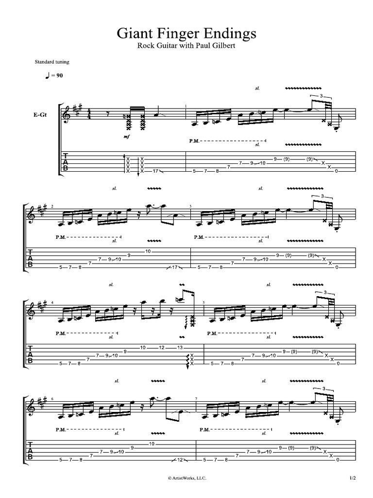 8 Giant Finger Endings | PDF