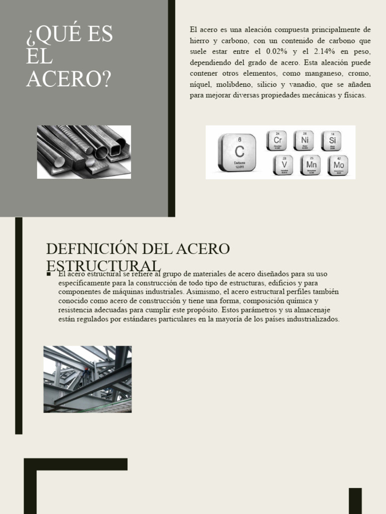 QUÉ ES EL ACERO | PDF | Acero | Aleación