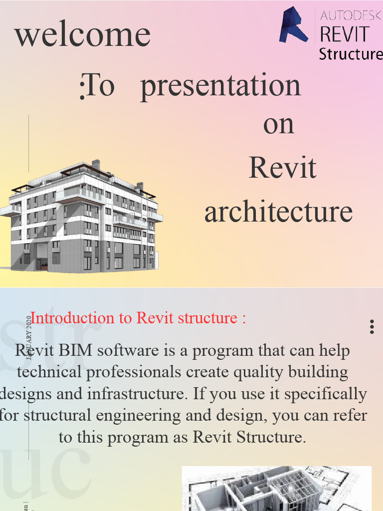 Welcome | PDF | Autodesk Revit | 3 D Computer Graphics