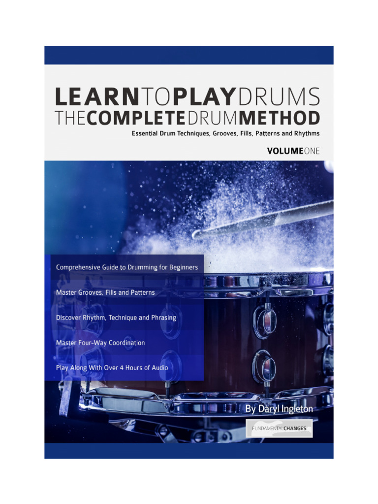 Complete Drum Method for Beginners | PDF | Drum Kit | Drum