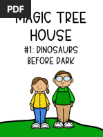 Dinosaurs Before Dark Study Guide | PDF | Magic Tree House | Tyrannosaurus