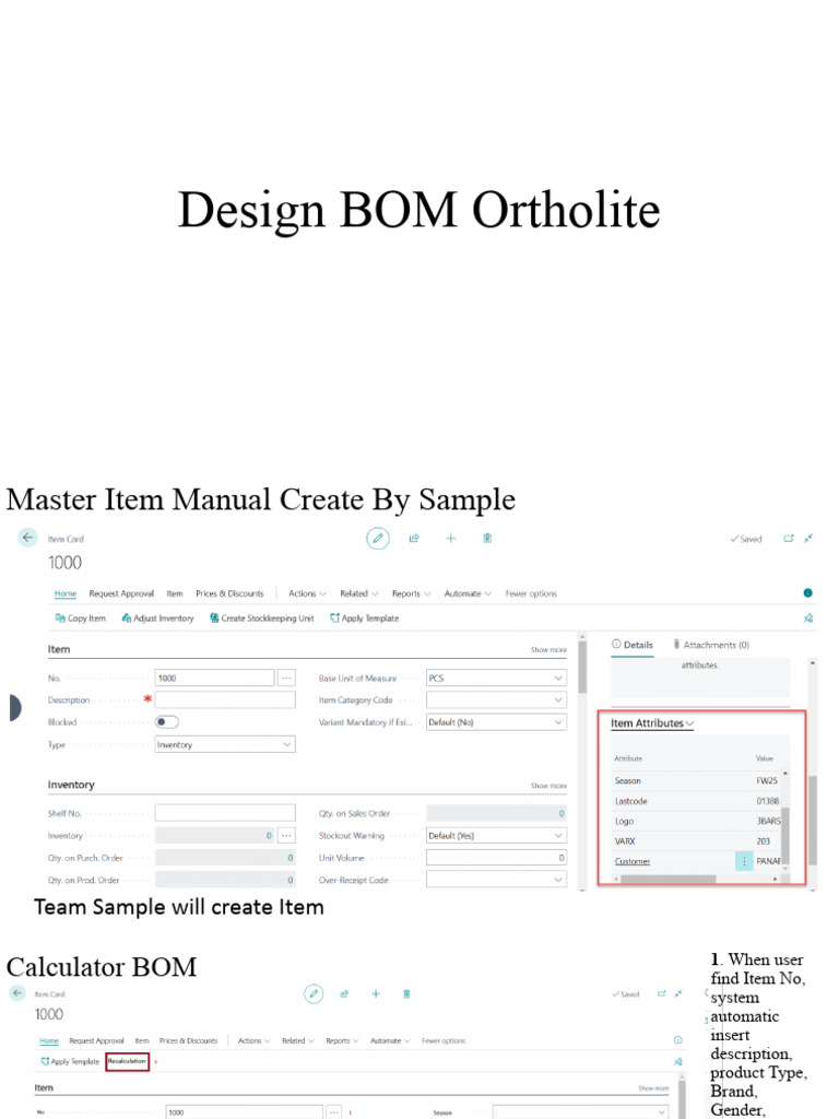 Design BOM Ortholite | PDF | Computing | Computer Science