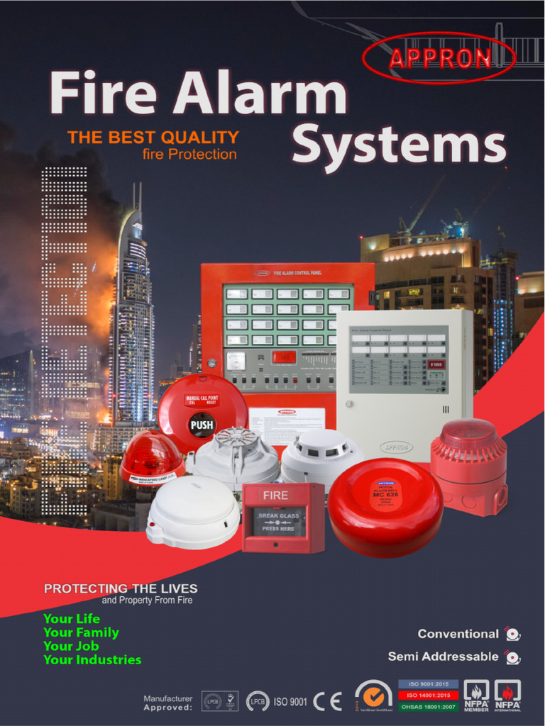 Brochure Fire Alarm Appron 2023 | PDF