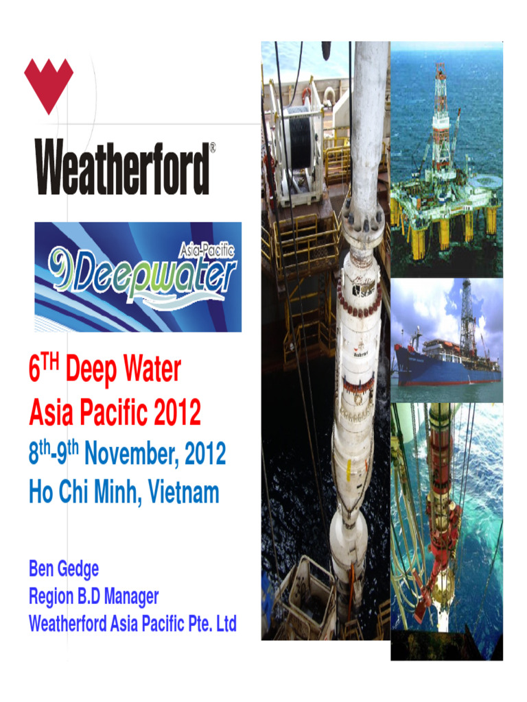 1 Ben GEDGE-Weatherford | PDF | Oil Well | Pump