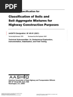 AASHTO Soil Classification Chart | PDF
