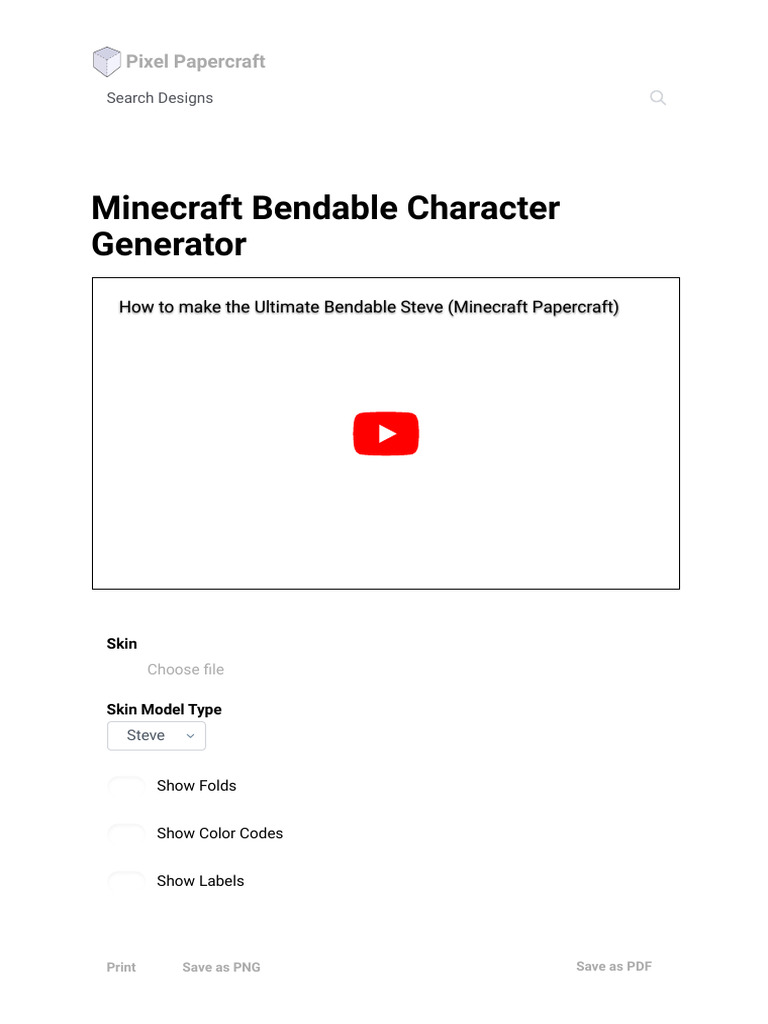Pixel Papercraft - Generators | PDF | Games & Activities | Computers