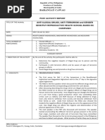 Post Activity Report CleanUp Drive | PDF