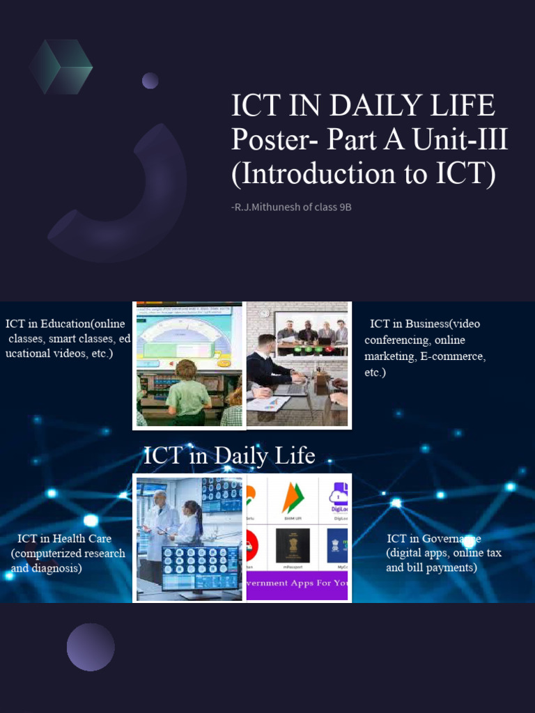 ICT in Daily Life | PDF