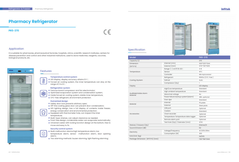Pharmacy Fridge | PDF | Refrigerator | Manufactured Goods