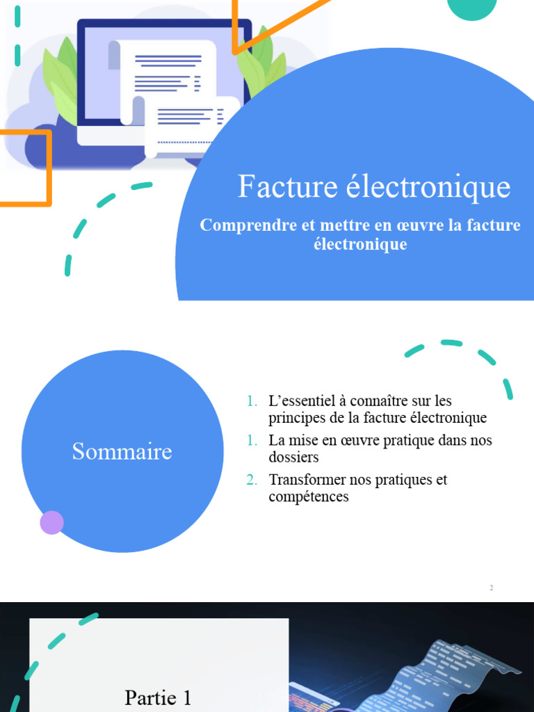 Support Facture Electronique - Comprendre Et Mettre en Œuvre La Facture ...