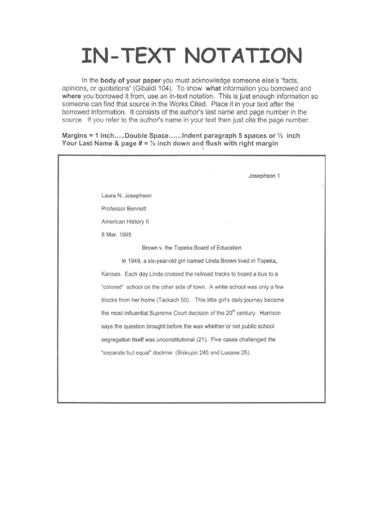 Sample Works Cited Page2 | PDF