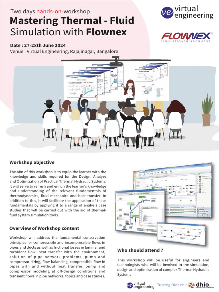 2day Thermal-Fluid Workshop - Brochure | PDF | Heat | Heat Transfer