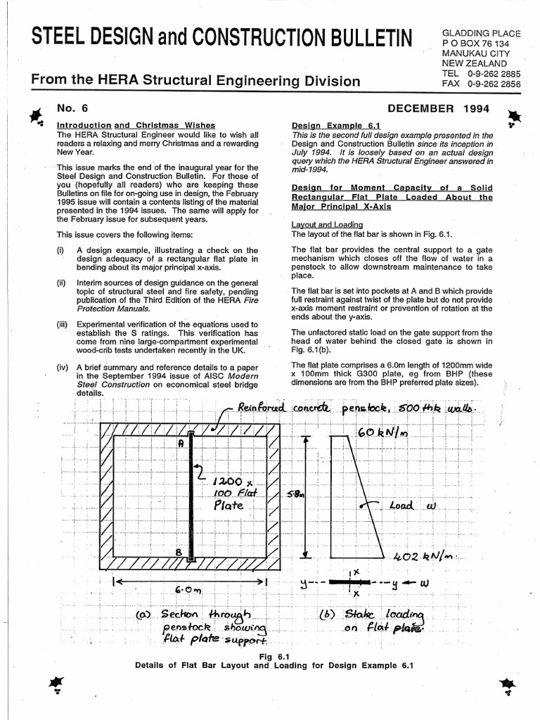 Design & Construction Bulletin 6 (Plate Out of Plan) | PDF
