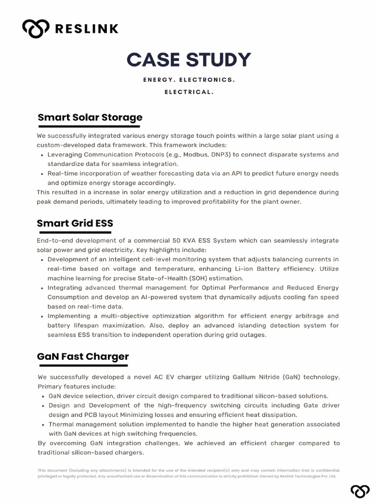 Case Studies - Energy | PDF