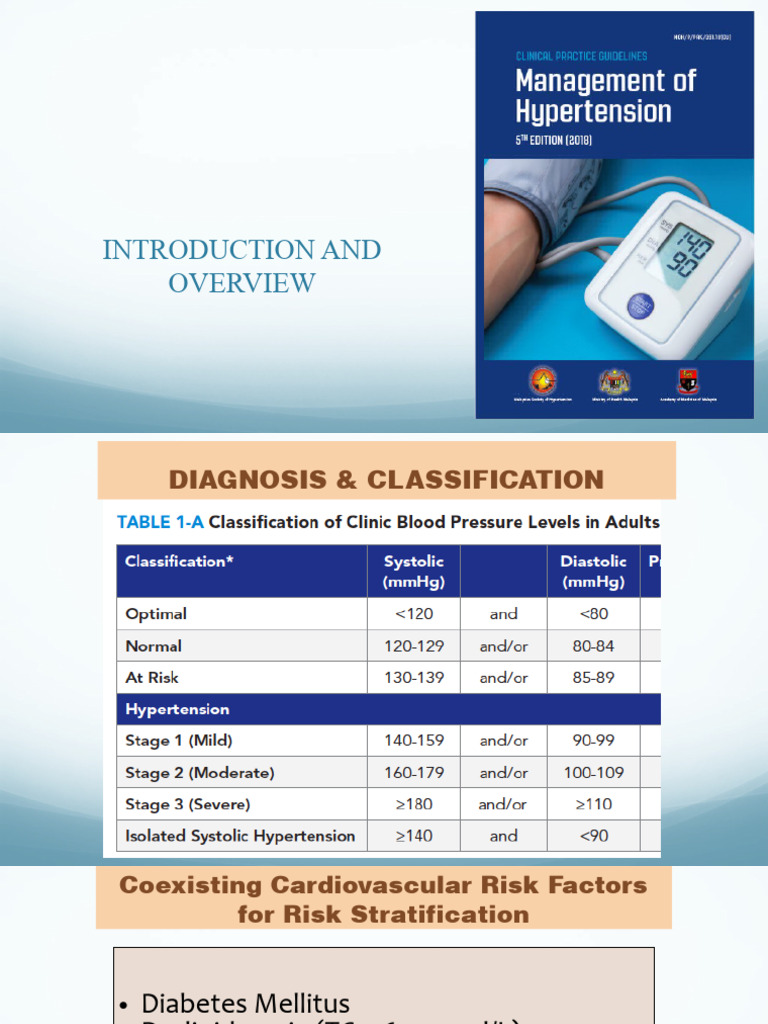 l1 Arar Asr Intro and Overview | PDF | Hypertension | Health Care