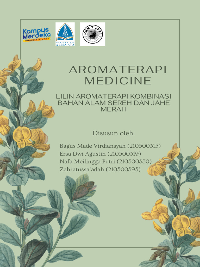 Panduan Aromaterapi dan Manfaatnya | PDF