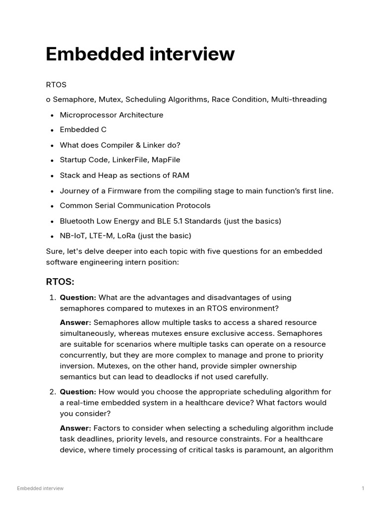 prep | PDF | Central Processing Unit | Embedded System