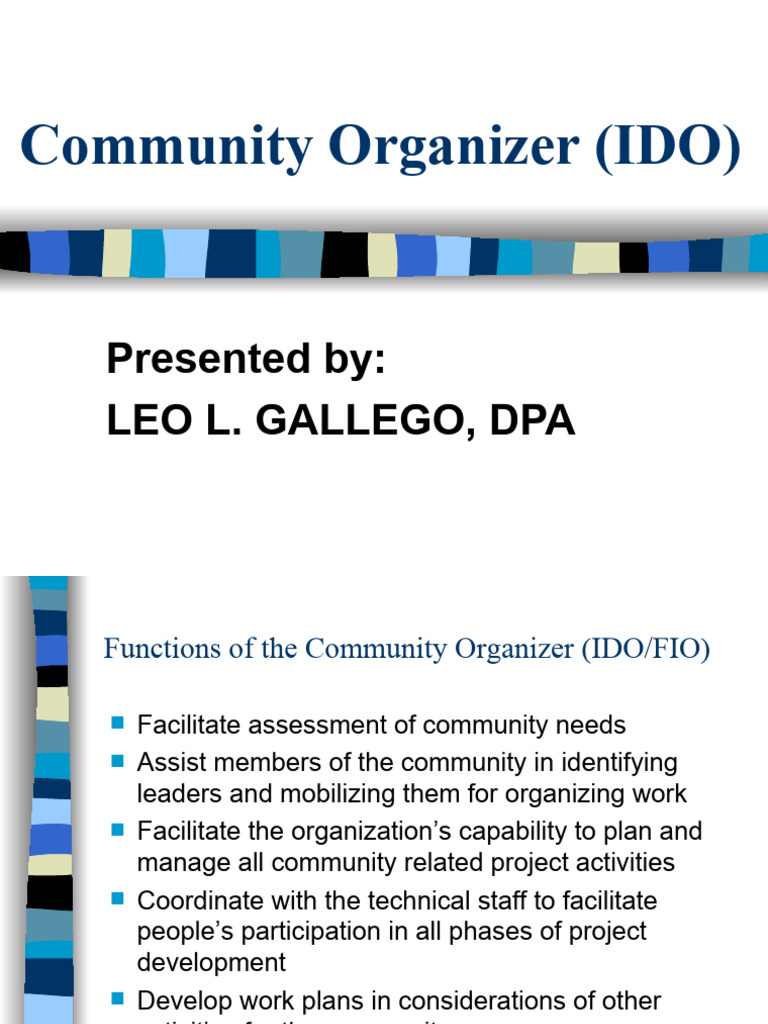 10A Community Organizer | PDF | Community | Evaluation