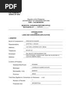 DAR Clearance Application Requirements | PDF | Deed | Justice