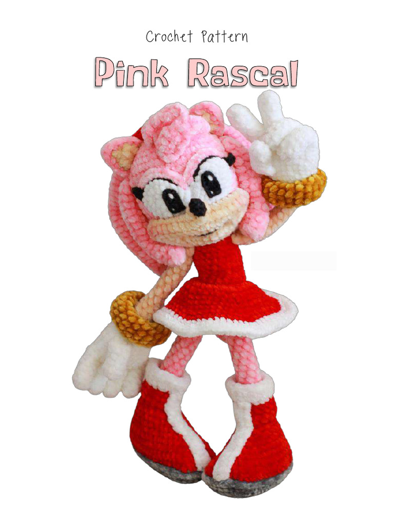 Amy_sonic | PDF | Crochet | Yarn