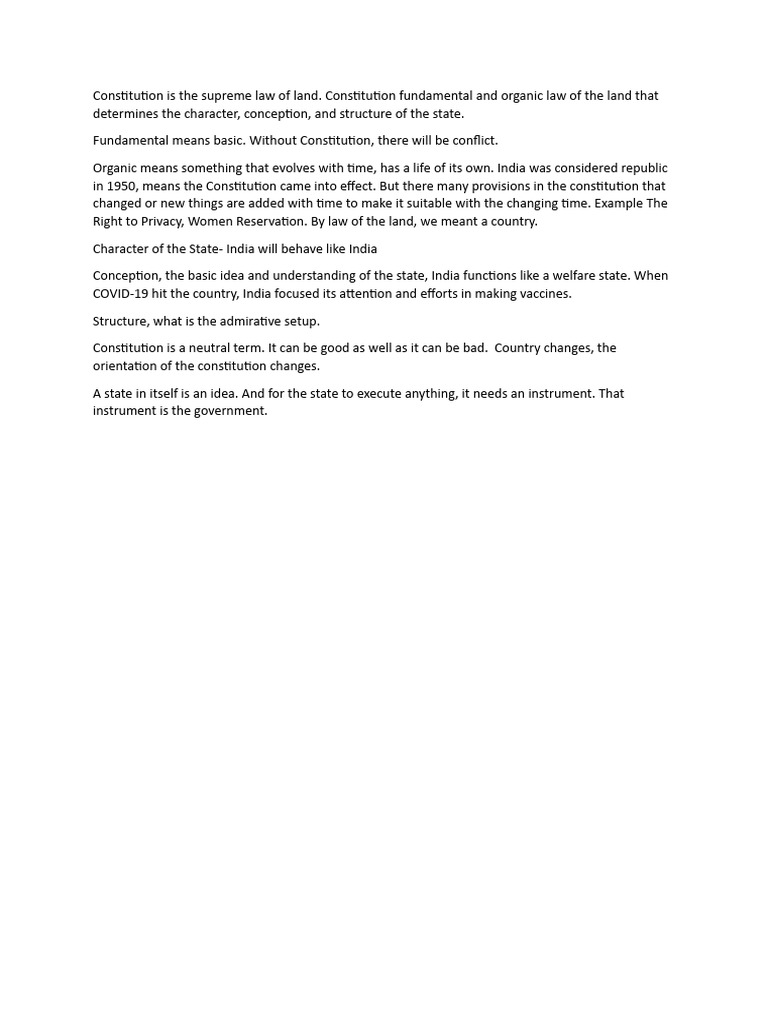 Class Notes Day 1 | PDF | Politics Class Notes Day 1 | PDF | Politics