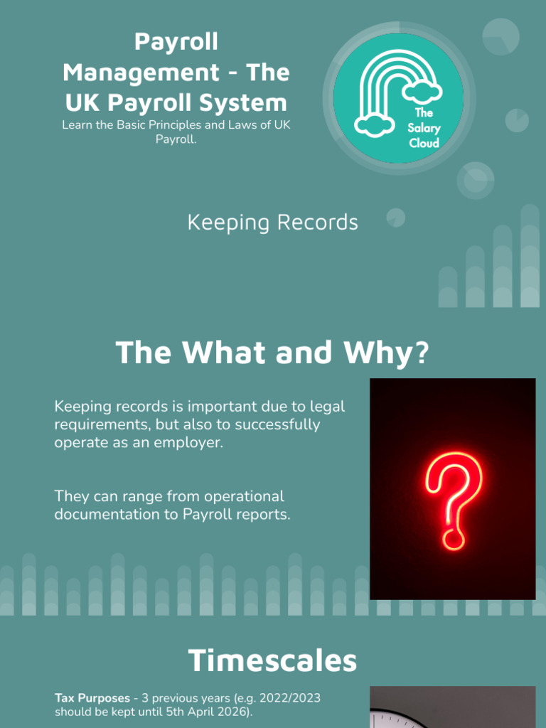 Keeping Records - Payroll Management - The UK Payroll System Course ...