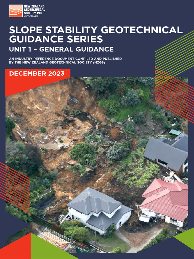 NZGS Slope Stability Guidance 2nd Proof-Draft For Comment | PDF | Landslide | Geotechnical ...