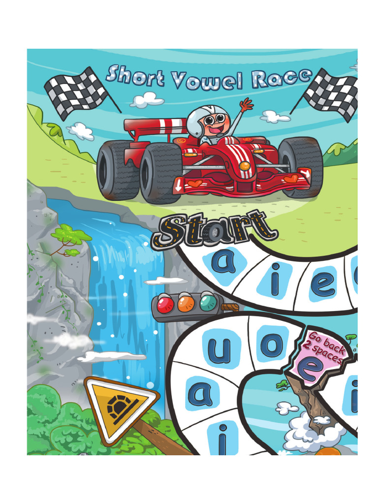 EFL Phonics Student Book 2 (3rd Edition) Short Vowels Big Board Game ...